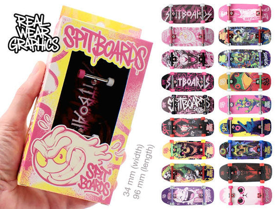 36 mm Fingerboards (Complete Set-Ups) – SPITBOARDS FINGERSKATE