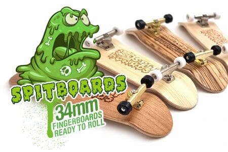 Oldschool Fingerboards: Retro Art, Pro Style and Epic Pop! – SPITBOARDS ...