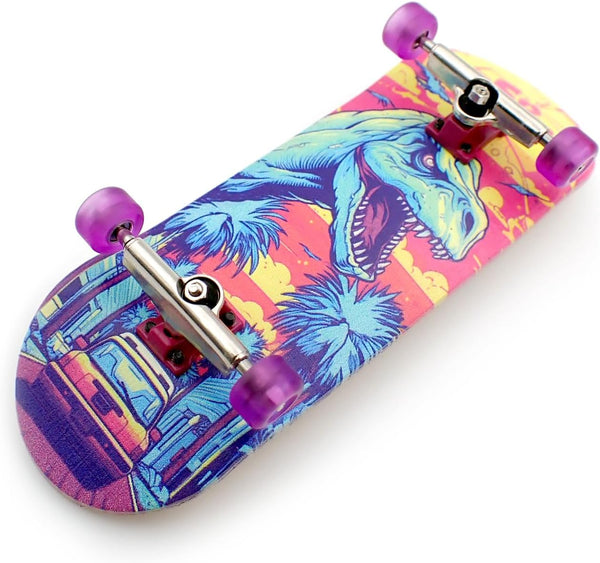32 x 96 mm Fingerboard Complete Wood Set-Up Assembled, 5-Layers, Silve ...