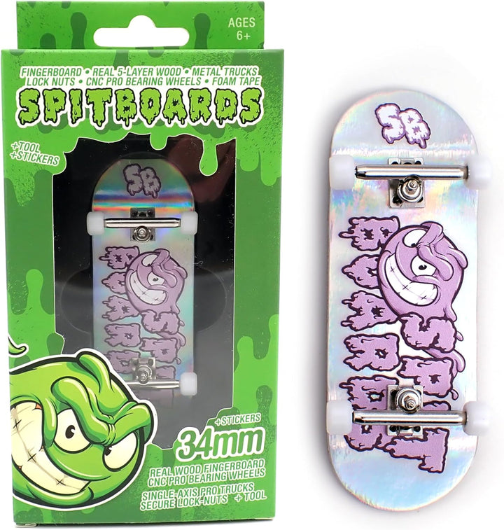 All SPITBOARDS pro wood Fingerboards 34mm 34 mm Fingerskateboard ...