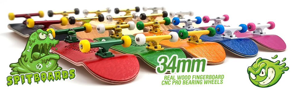 Spitboards Fingerskate, Best Real Wood Pro Fingerboards ready to roll ...