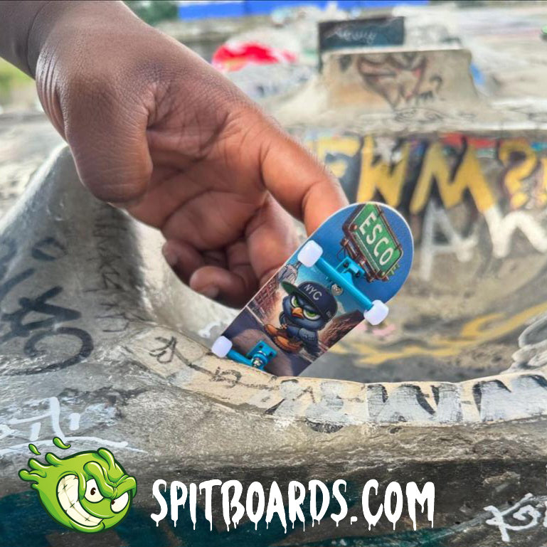 ESCO Pro-Model: Limited 32/34/36mm x 96mm Fingerboard Deck (Real Wear ...