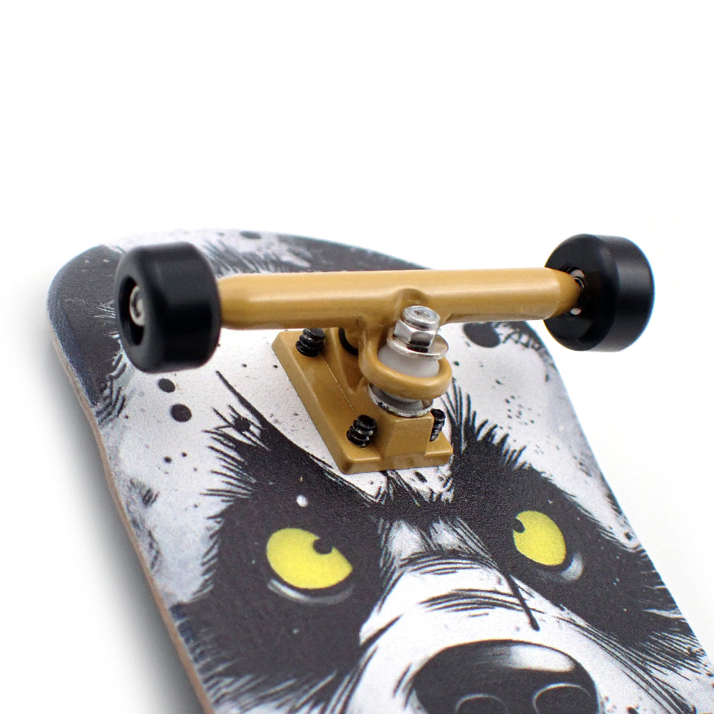 36 x 96 mm Wood Fingerboard Complete Set-Up, Pre Assembled, 5-Layer Wo ...