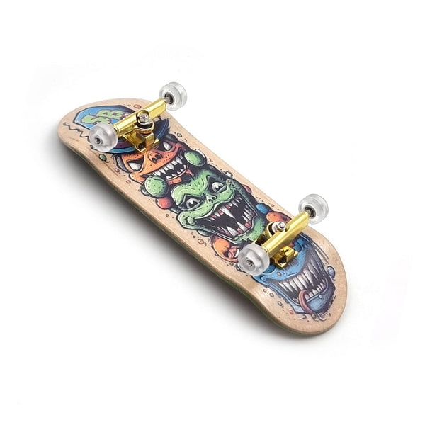 32 x 96 mm Fingerboard Complete Wood Set-Up Assembled, 5-Layers, Silve ...