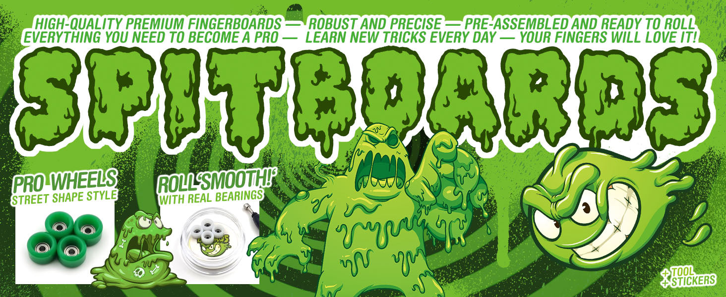 Spitboards Fingerskate, Best Real Wood Pro Fingerboards ready to roll ...