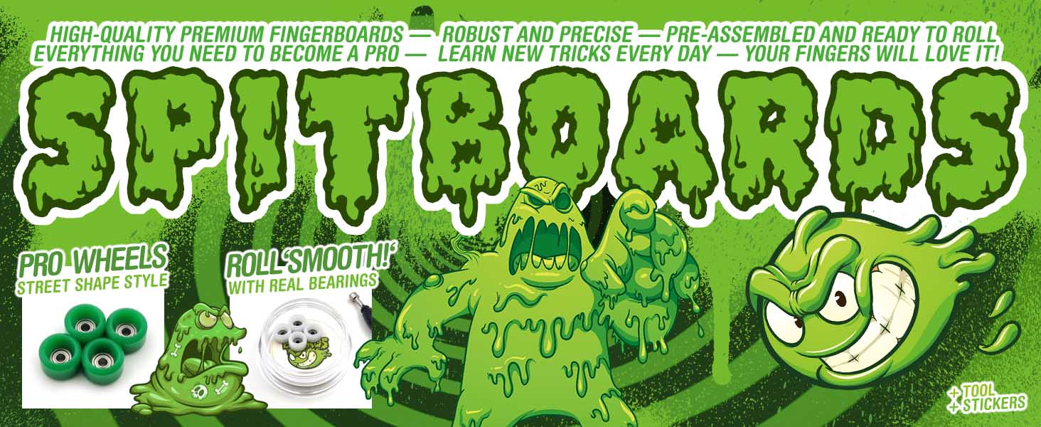 Spitboards Fingerskate, Best Real Wood Pro Fingerboards ready to roll ...