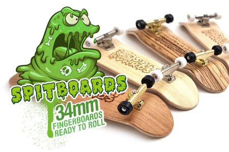 Spitboards Fingerskate, Best Real Wood Pro Fingerboards ready to roll ...