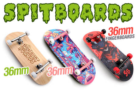 Spitboards Fingerskate, Best Real Wood Pro Fingerboards ready to roll ...