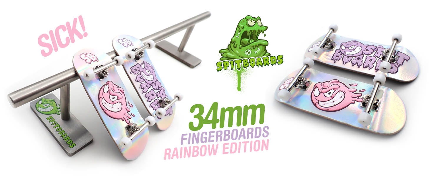 Spitboards Fingerskate, Best Real Wood Pro Fingerboards ready to roll ...