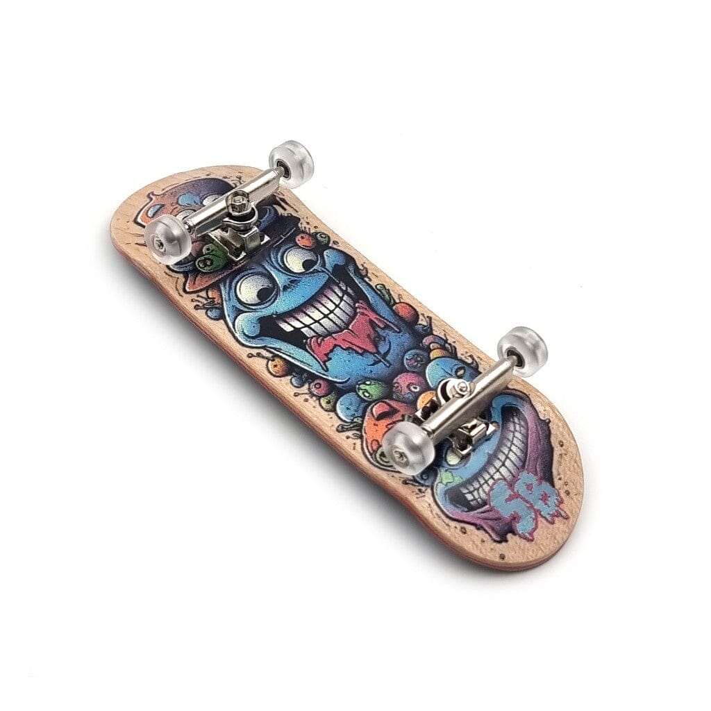 32 x 96 mm Fingerboard Complete Wood Set-Up Assembled, 5-Layers, Silve ...
