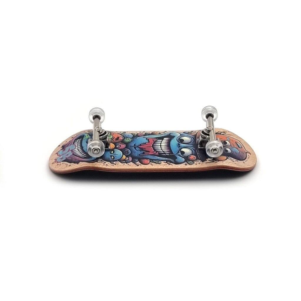 32 x 96 mm Fingerboard Complete Wood Set-Up Assembled, 5-Layers, Silve ...