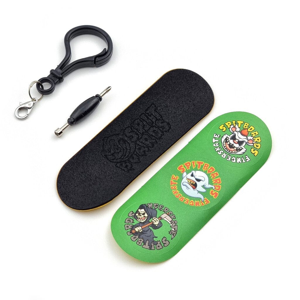 32 x 96 mm Fingerboard Complete Wood Set-Up Assembled, 5-Layers, Silve ...